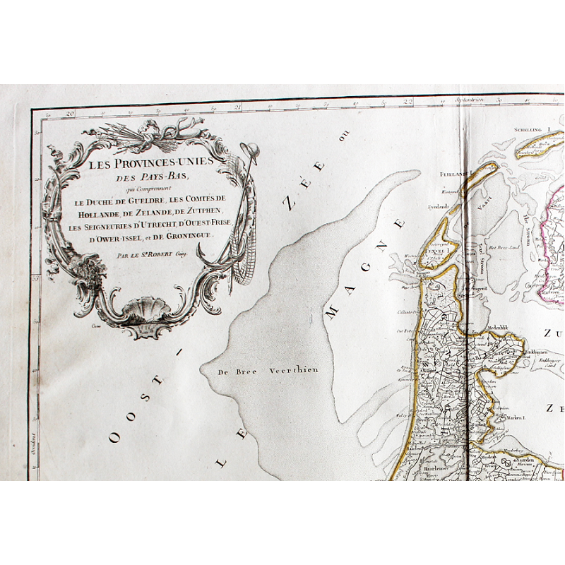 Mapa de las Provincias Unidas de los Países Bajos - por Robert De ...