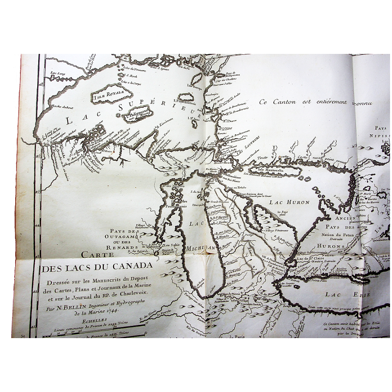 Histoire et description générale de la Nouvelle France - CHARLEVOIX - 1744