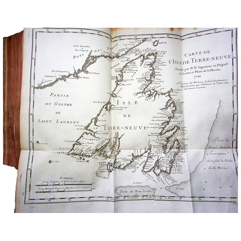 Histoire et description générale de la Nouvelle France - CHARLEVOIX - 1744